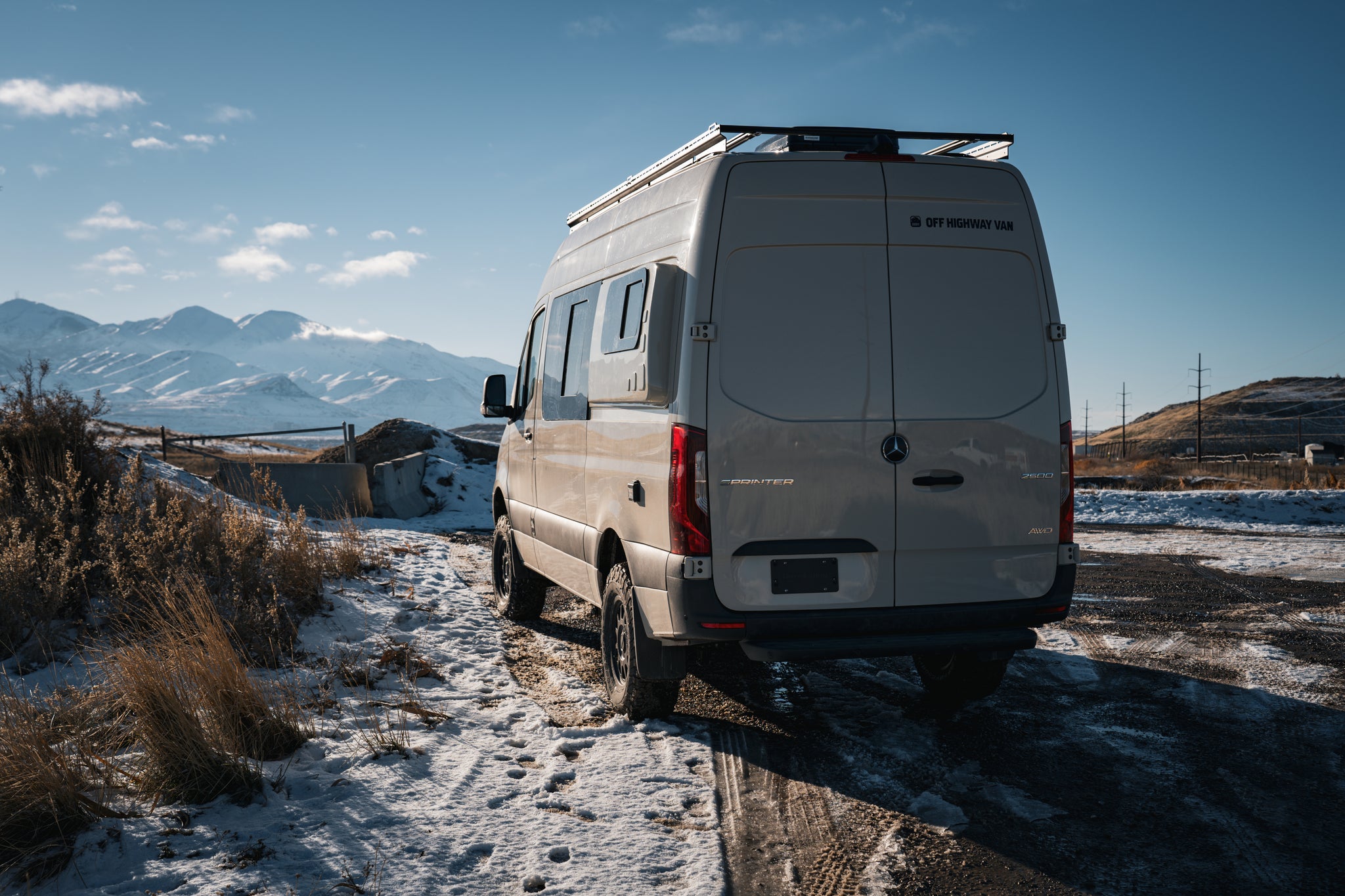 Mercedes Sprinter (2019+) HALO™ Roof Rack | Dark Star Offroad