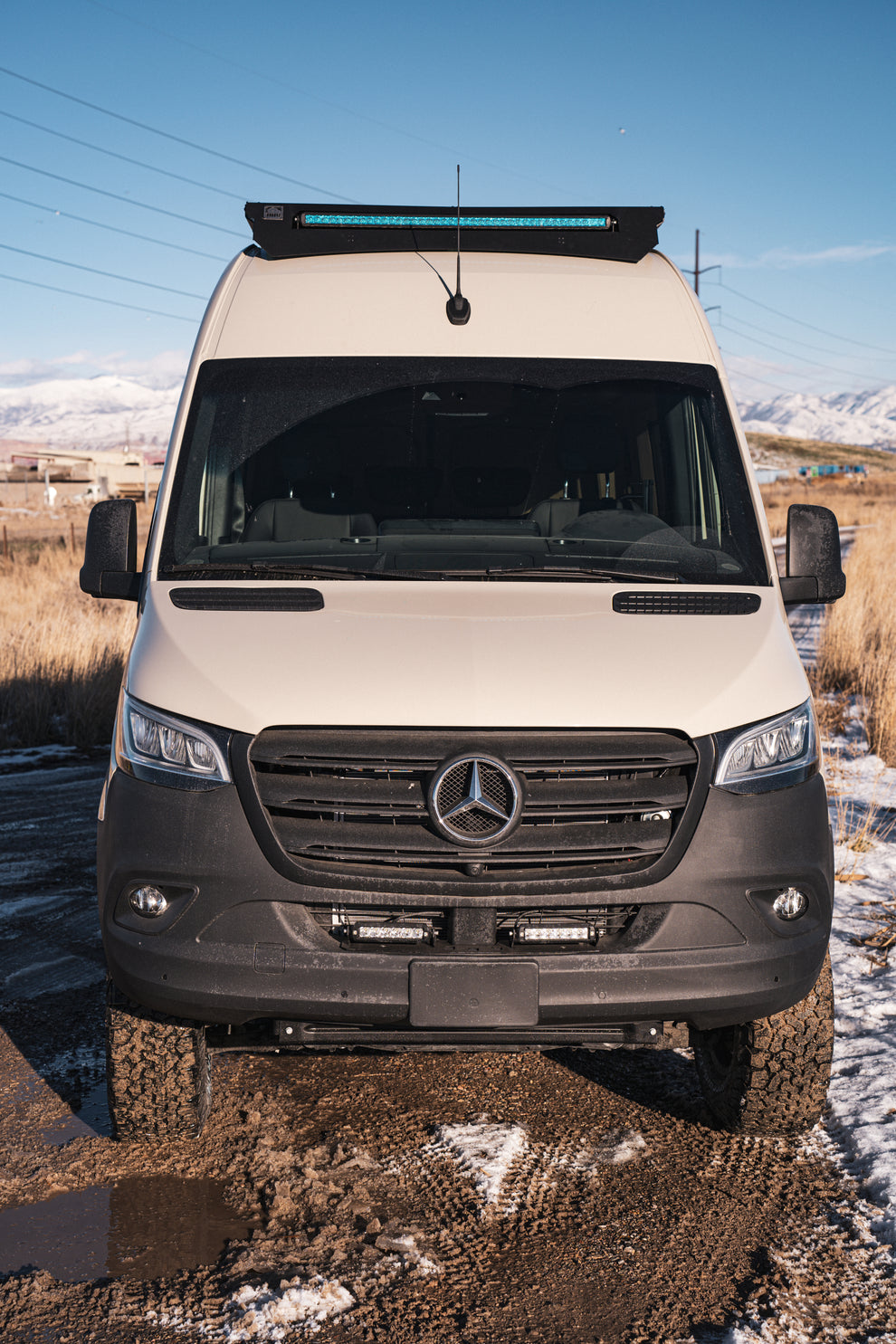 Mercedes Sprinter (2019+) HALO™ Roof Rack | Dark Star Offroad