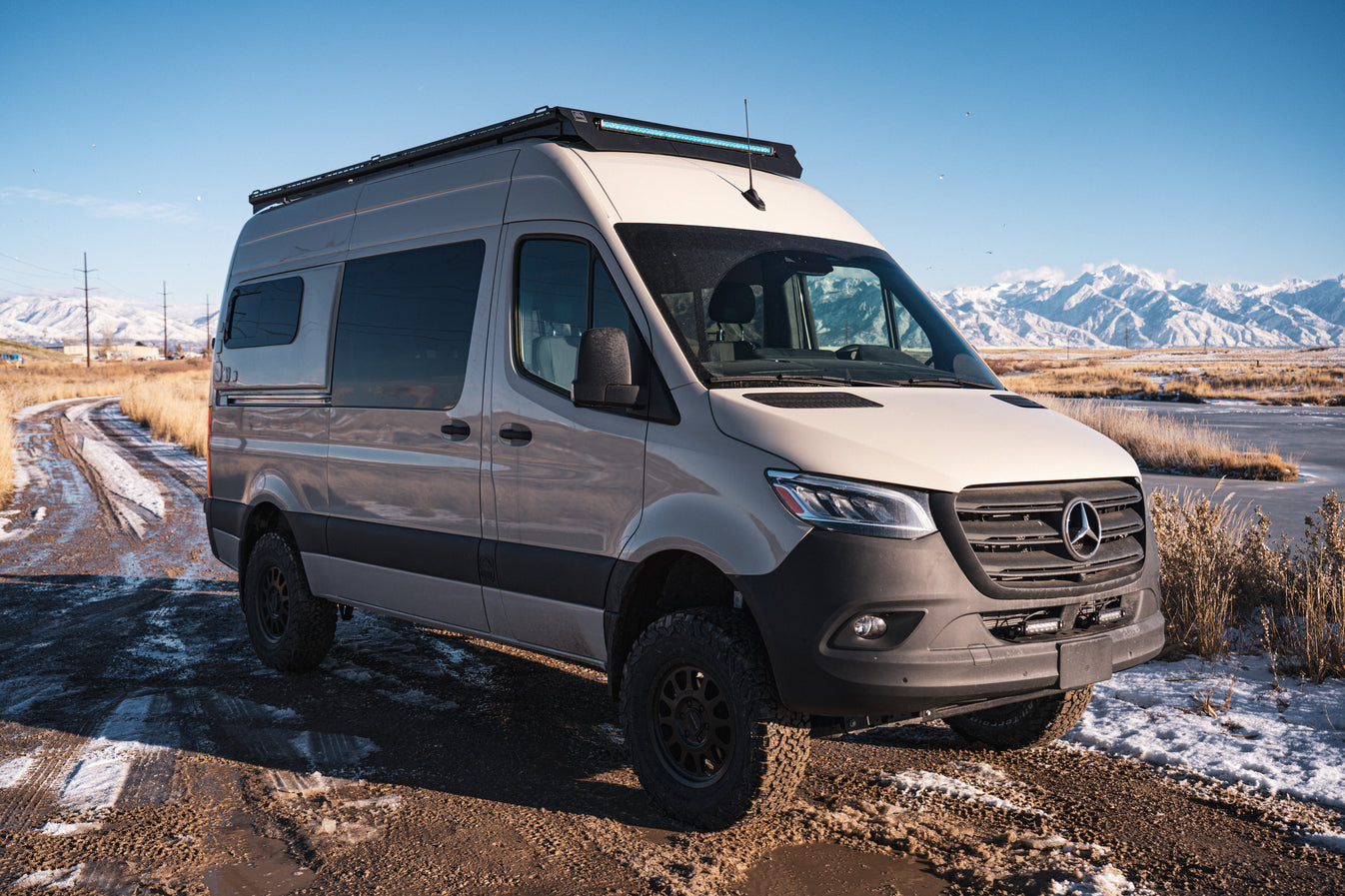 Mercedes Sprinter (2019+) HALO™ Roof Rack | Dark Star Offroad