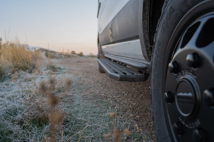 Ford Transit Van Running Board Steps | DarkStar Offroad | Utah – Dark ...