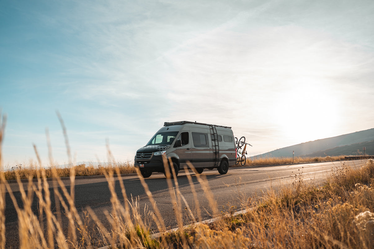 Mercedes Sprinter Side Ladder | High Roof – Dark Star Offroad